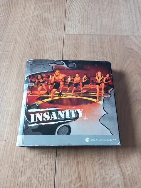 INSANITY DVD WORKOUT Fitness Body Trainer Cardio Abs Beachbody 10 DVD ...