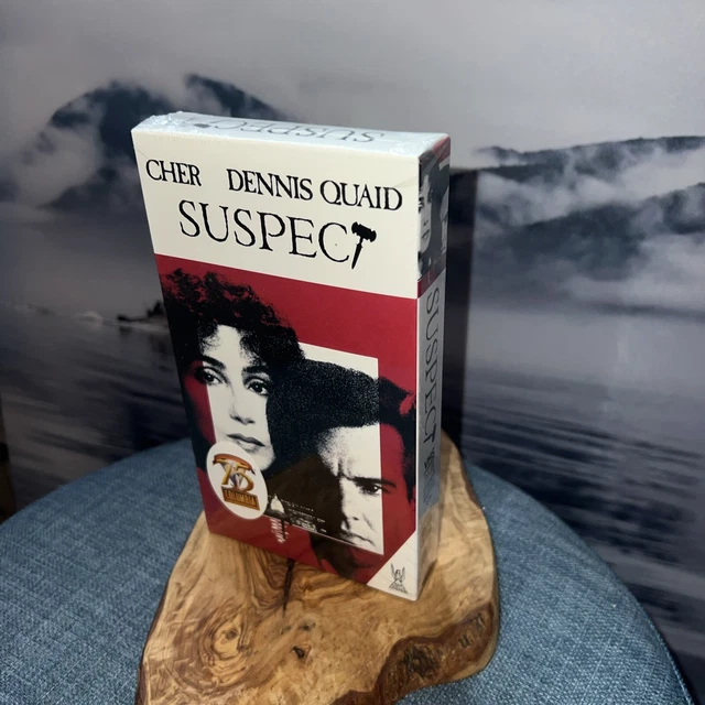 SUSPECT VHS 1987 Cher Dennis Quaid Liam Neeson Peter Yates New Sealed £ ...