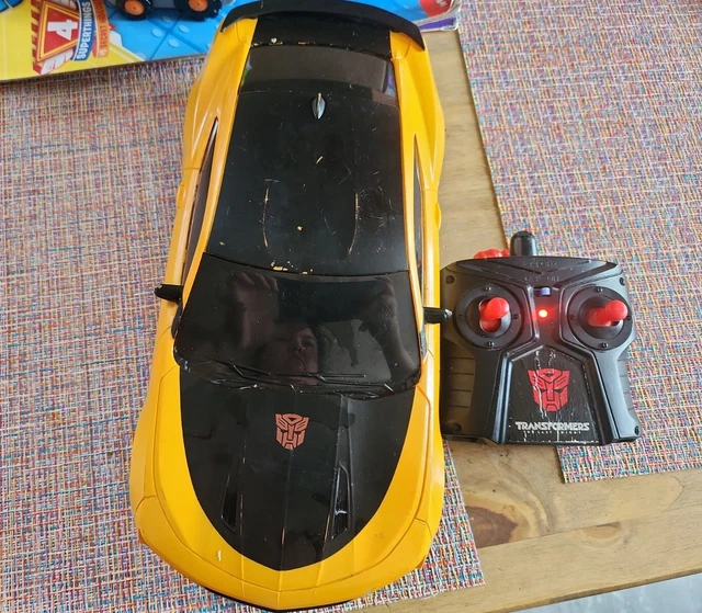 TRANSFORMERS THE LAST Knight Bumblebee Radio Remote Control Rc R/C 1:16 Car Jada £30.00 ...