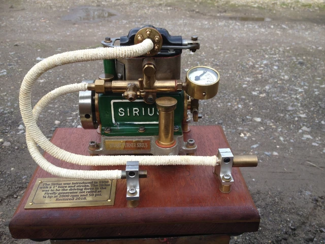 STUART TURNER SIRIUS / firefly / live steam engine £735.00 - PicClick UK