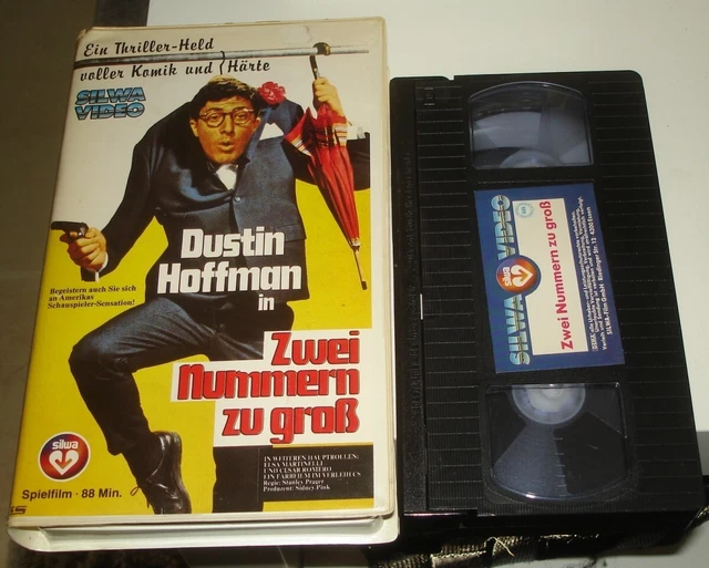 ZWEI NUMMERN ZU groß VHS Dustin Hoffman Silwa Video EUR 3,00 - PicClick DE