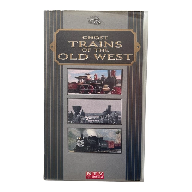 GHOST TRAINS OF the Old West VHS - Vintage Railway Documentary NTV £12. ...