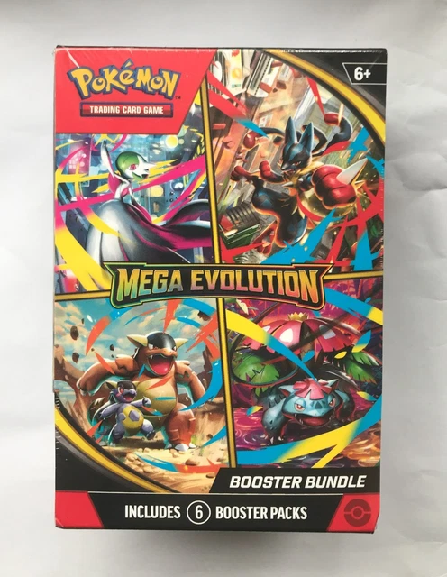 POKEMON TCG - Mega Evolution Booster Bundle - factory Sealed £31.04 - PicClick UK
