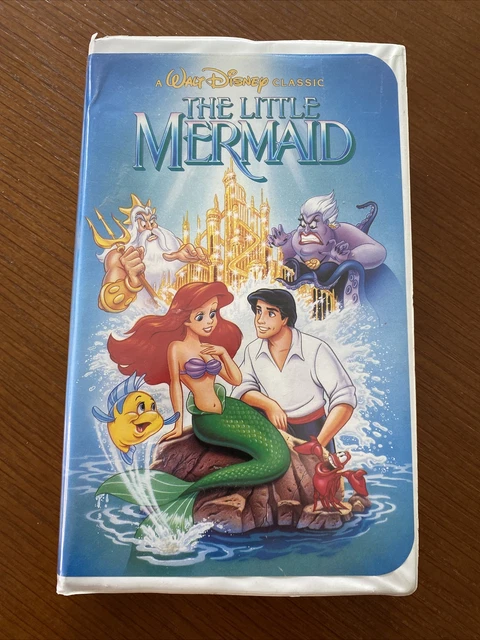 THE LITTLE MERMAID--DISNEY- Black Diamond Version #913(Vhs, 1989 ...