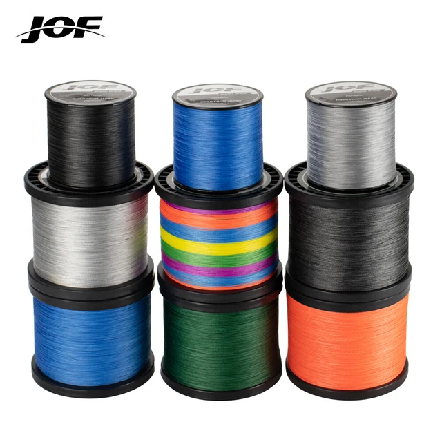 JOF BRAIDED FISHING Line 8 Strands 1000M 300M 500M PE Multifilament ...