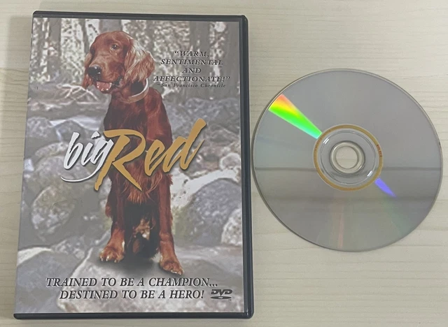 BIG RED (DVD (1962) Region 1, Anchor Bay, Disney, Walter Pidgeon) Great ...