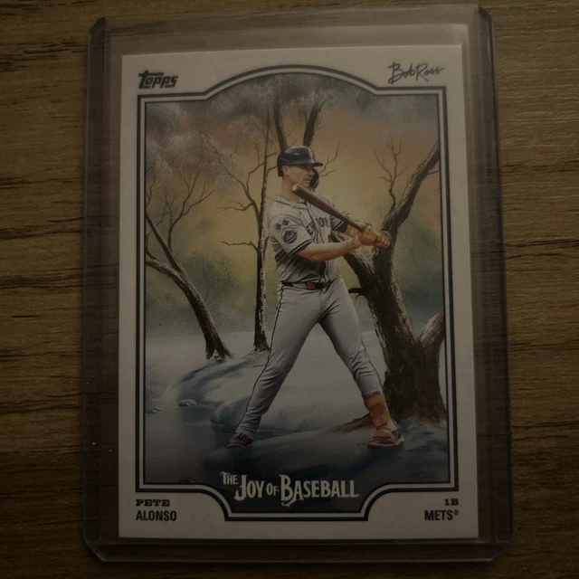 2025 TOPPS BOB Ross Joy Of Baseball- Pete Alonso Beauty Is Everywhere ...