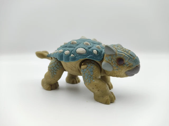 JURASSIC WORLD CAMP Cretaceous Ankylosaurus Baby Bumpy Action Figure £ ...
