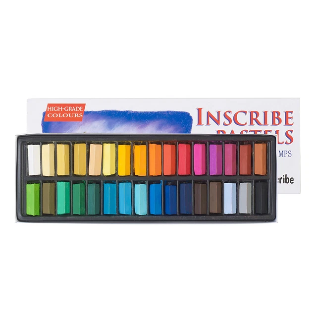 INSCRIBE/SET SCATOLE PASTELLI morbidi disegno artista Mungyo - 32 ...