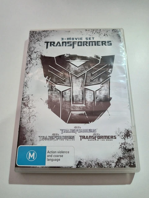 TRANSFORMERS : MOVIE 1-3 | Boxset (Box Set, 2012) Region 4 DVD ...