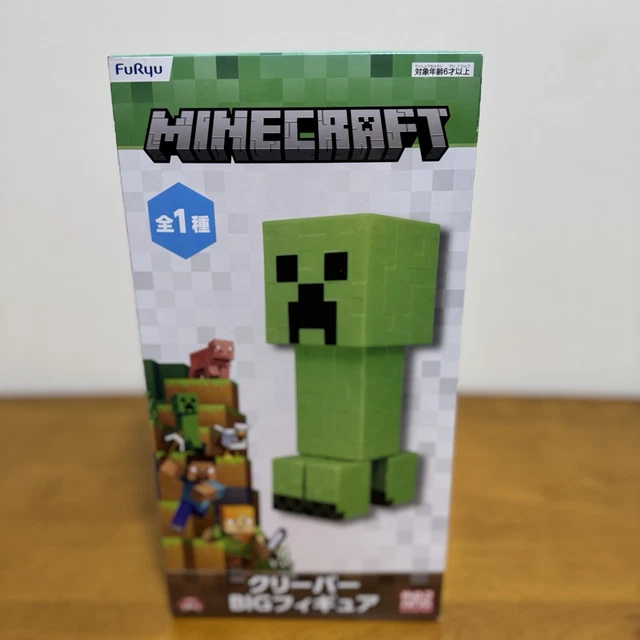GRANDE FIGURINE FURYU Minecraft Creeper rare du Japon EUR 48,36 ...