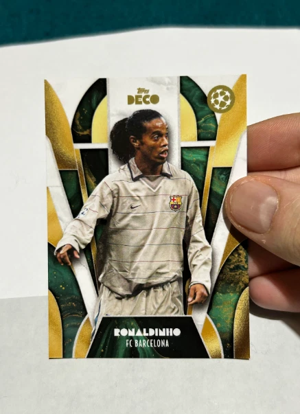 TOPPS DECO 24-25 2025 Ronaldinho Legend FC Barcelona £1.99 - PicClick UK