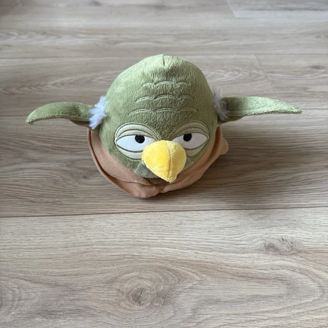 ANGRY BIRDS ROUND Plush Star Wars Yoda Authentic Commonwealth Soft Toy ...