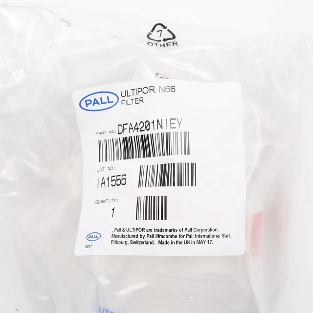 PALL DFA4201NIEY FILTER Ultipor N66 EUR 115,00 - PicClick DE