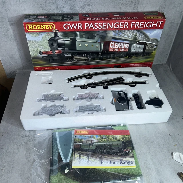 HORNBY R1138 GWR Passenger Freight OO Gauge 1:76 Scale Train Set BOXED ...