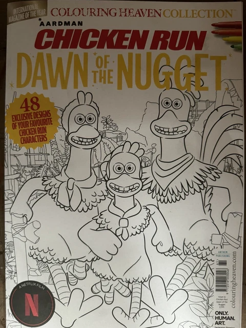COLOURING HEAVEN COLLECTION magazine #61 2023 Chicken Run Dawn of the ...