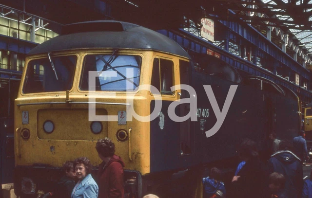 35MM RAILWAY SLIDE of Class 47 47405 Copyright to Buyer £3.49 - PicClick UK