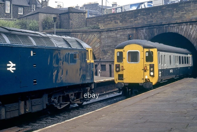 ORIGINAL 35MM SLIDE Diesel Class 47 no.47460 9703 Haymarket +rights for ...