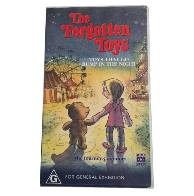 THE FORGOTTEN TOYS - Toys That Go Bump in the Night VHS Tape Pal ABC ...