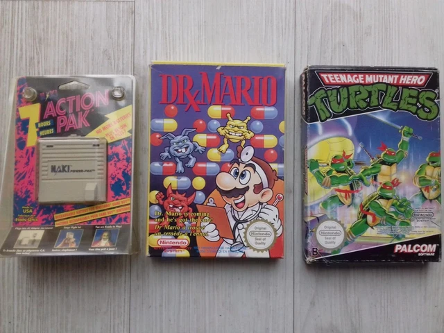 DOCTEUR MARIO (SANS notice) + Teenage mutant hero turtles + alim Game ...