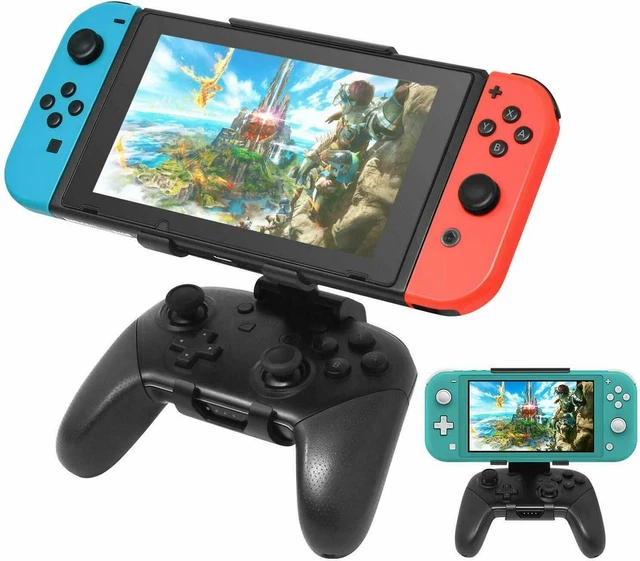 NINTENDO CONTROLLER MOUNT Clip Adjustable Holder Switch/Lite Mobile ...