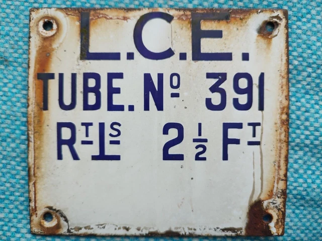 VINTAGE ENAMELED RAILWAY Sign Plaque circa 1930-1940 £24.00 - PicClick UK