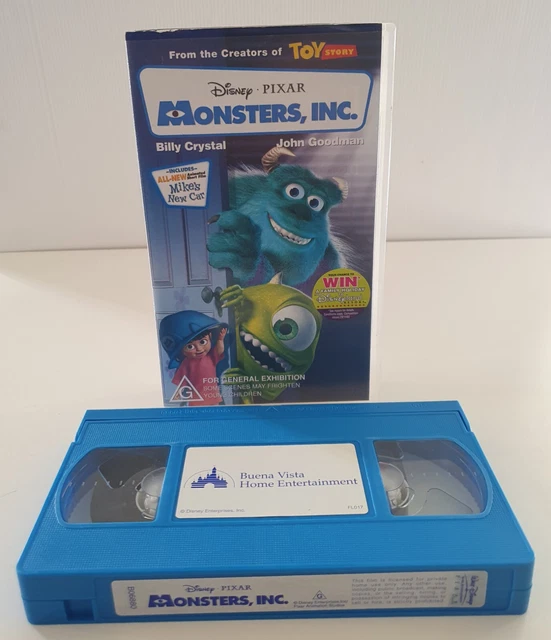 MONSTERS INC ~ Disney Pixar 2002 VHS £9.42 - PicClick UK
