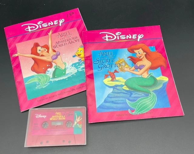 WALT DISNEY STORYTELLER Read Along Book Cassette Tape Jungle Book & The ...