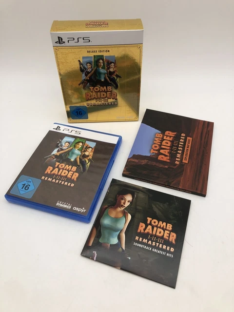 TOMB RAIDER 1-3 Remastered Starring Lara Croft Deluxe Edition - PS5 EUR 42,00 - PicClick DE