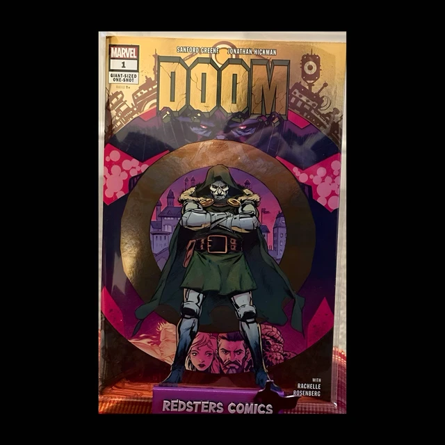 DOOM VOL2 #2 Sanford Greene NYCC 24 Whatnot Exclusive GOLD Ltd 300 £210 ...