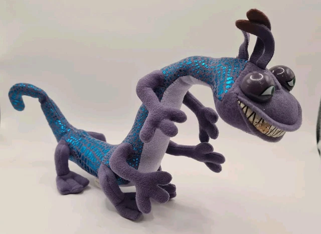 RANDALL BOGGS PLUSH Pixar Monsters Inc University Soft Toy Disney Store ...