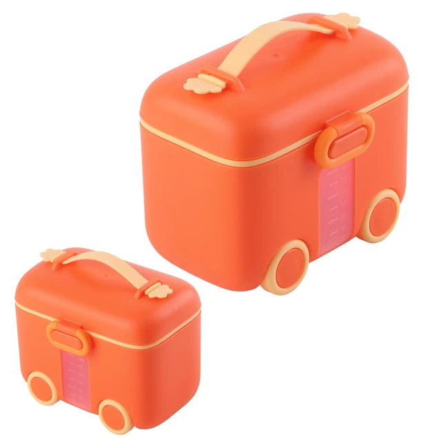 BABY TRAVEL MILK Powder Box Safe Sealing Moist Proof Portable Milk ...