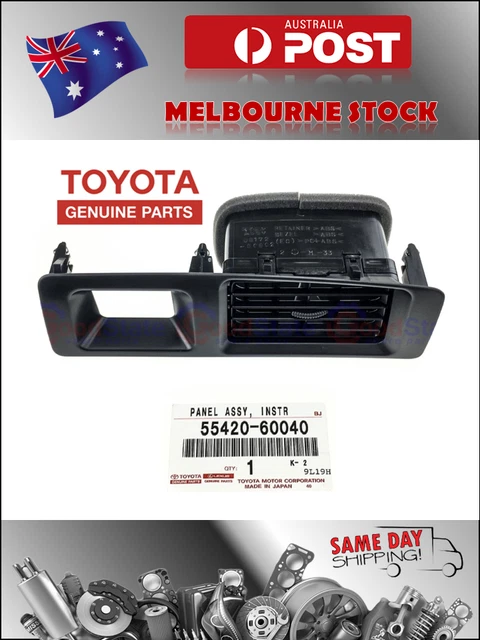GENUINE TOYOTA LANDCRUISER 80 Series FZJ Centre Dash Air Vent Grille ...