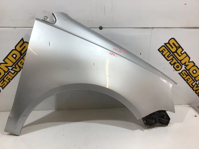 2005 VW VOLKSWAGEN Polo 9N3 - Front Wing - Drivers Side O/S - In Silver ...