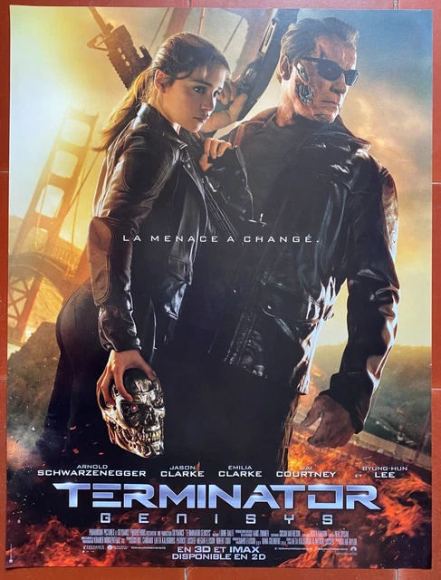 LOCANDINA ROTANTE TERMINATOR Genisys Arnold Schwarzenegger Jason Clarke ...