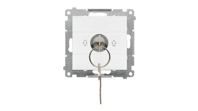 SIMON 55 SINGLE-POLE roller shutter key switch (module), 3 positions I ...