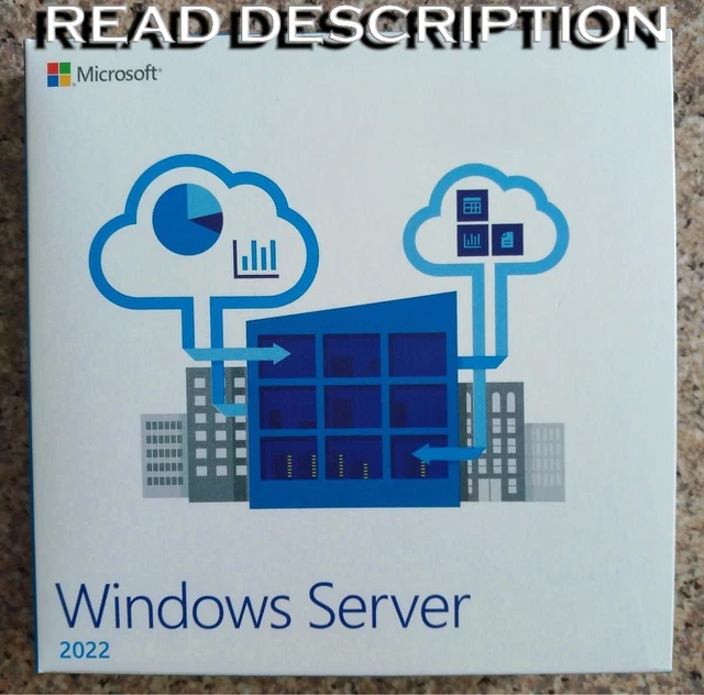 MICROSOFT WINDOWS SERVER 2022 Standard/Datacenter 64-Bit $24.99 - PicClick