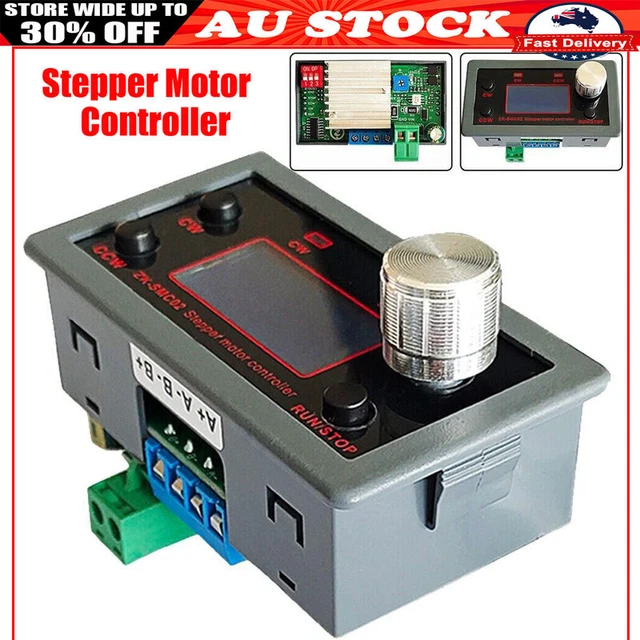 ZK-SMC02 STEPPER MOTOR Controller / Pulse Speed Angle Control Module U-K $51.88 - PicClick AU