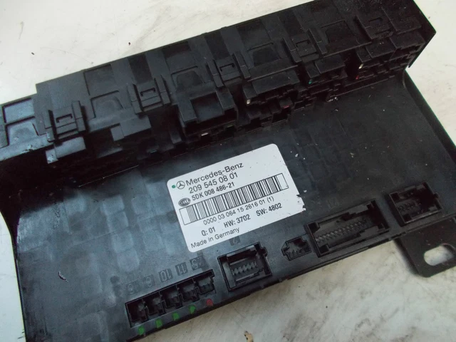 MERCEDES W209 CLK Rear Sam Unit 2095450801 £99.98 - PicClick UK