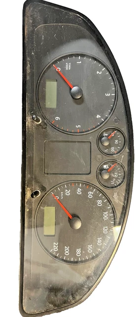 TACHO TACHOMETER KOMBIINSTRUMENT VW T5 Transporter Caravelle 7H0920851D ...