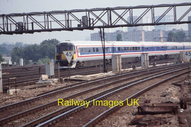 RAILWAY PHOTO - Class 442 EMU NSE approaches Clapham Jcn 25/7/89 £2.00 ...