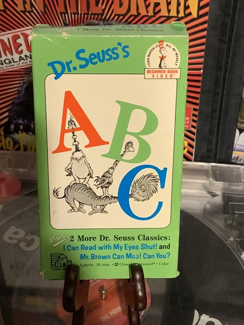 DR. SEUSS’S ABC VHS Video Tape, I Can Read + 2 More Classics Mr. Brown ...