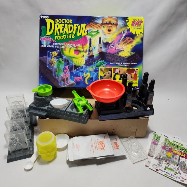 VINTAGE 1996 90'S Toy Collectible Tyco Doctor Dreadful Food Lab - SKU ...
