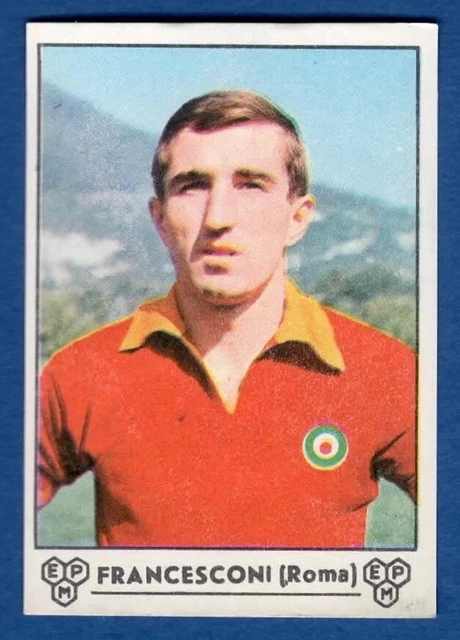 FIGURINA CALCIATORI PANINI 1964/65 - Recupero - Francesconi - Roma EUR ...