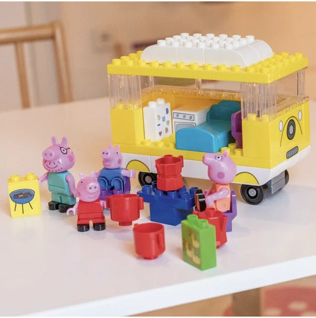 PEPPA PIG BIG-BLOXX Campervan Construction Set Lego Peppa Pig Building ...