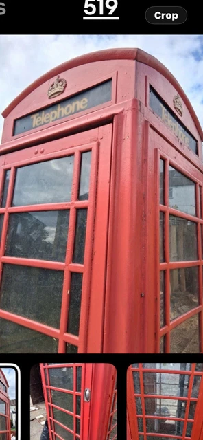 K6 BRITISH RED Telephone Box – Original £2,046.70 - PicClick UK