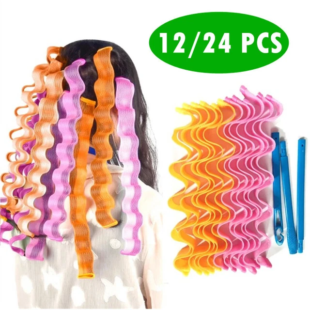GIRL MAGIC HAIR Curler Heatless Hair Rollers Wave Former Hairstyle ...