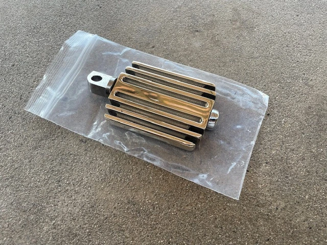 HARLEY DAVIDSON PANHEAD Shovelhead Stainless Kickstart Pedal Bobber ...