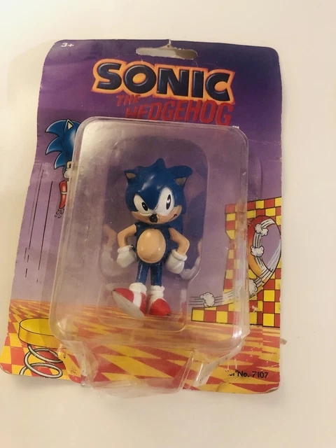 SONIC THE HEDGEHOG Rare Tomy Figure Early 90s £39.95 - PicClick UK