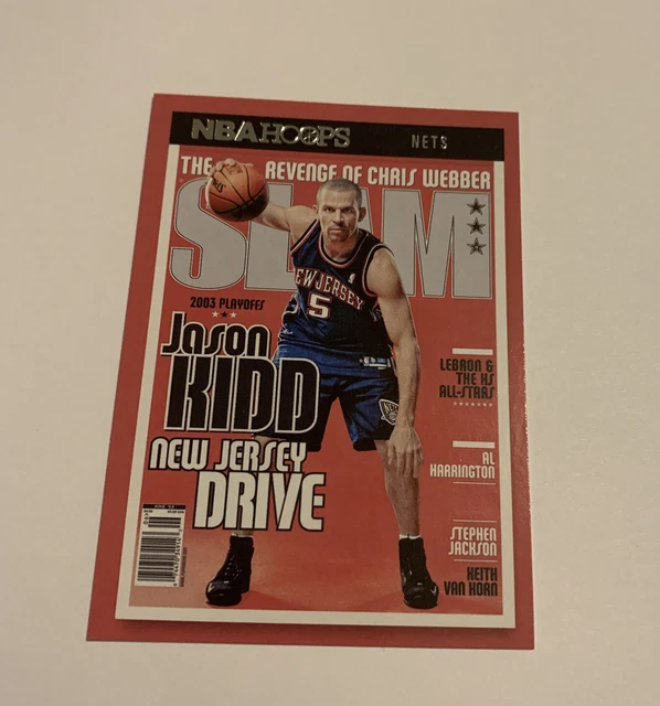 2021-22 NBA HOOPS Basketball (Jason Kidd) Nets carte d'insertion SLAM # ...